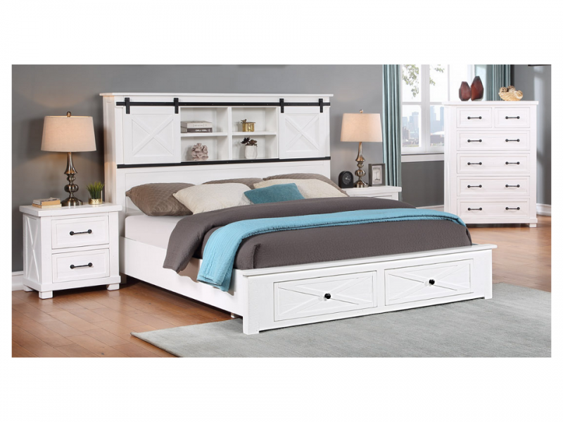 Talage Queen Bed Frame VIP Furniture La Z Boy Beds R Us Cairns